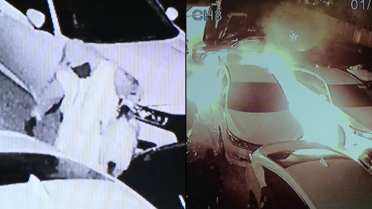 Video Shows Suspect Setting Cars on Fire at Pompano Beach Dealership ...