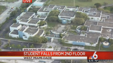 Miami Student Injured After Falling From 2nd Floor at School – NBC 6 ...