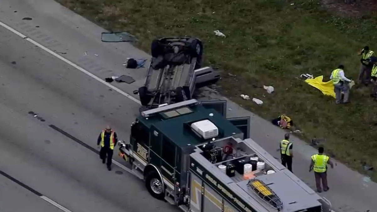 1 Killed in Crash on Sawgrass Expressway in Broward County – NBC 6 South Florida