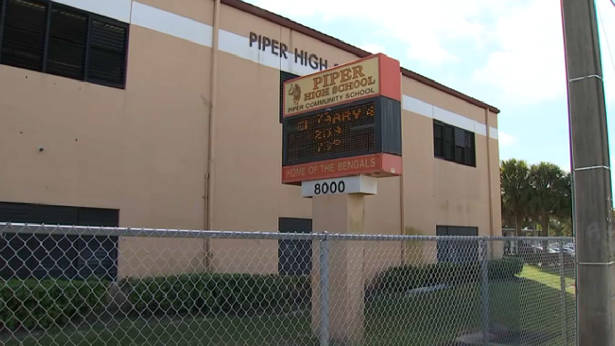 Student With Knife Cuts Classmate at Piper High in Sunrise – NBC 6 ...