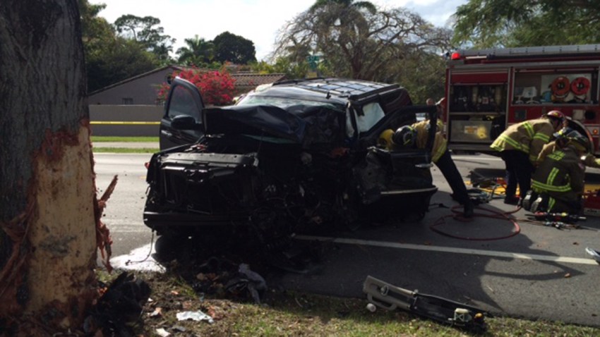 2 Hurt in Violent Crash on Red Road in Coral Gables – NBC 6 South Florida