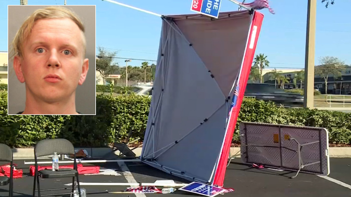Man Who Drove Van at GOP Voter Sign-Up in Florida Worked as Stagehand ...