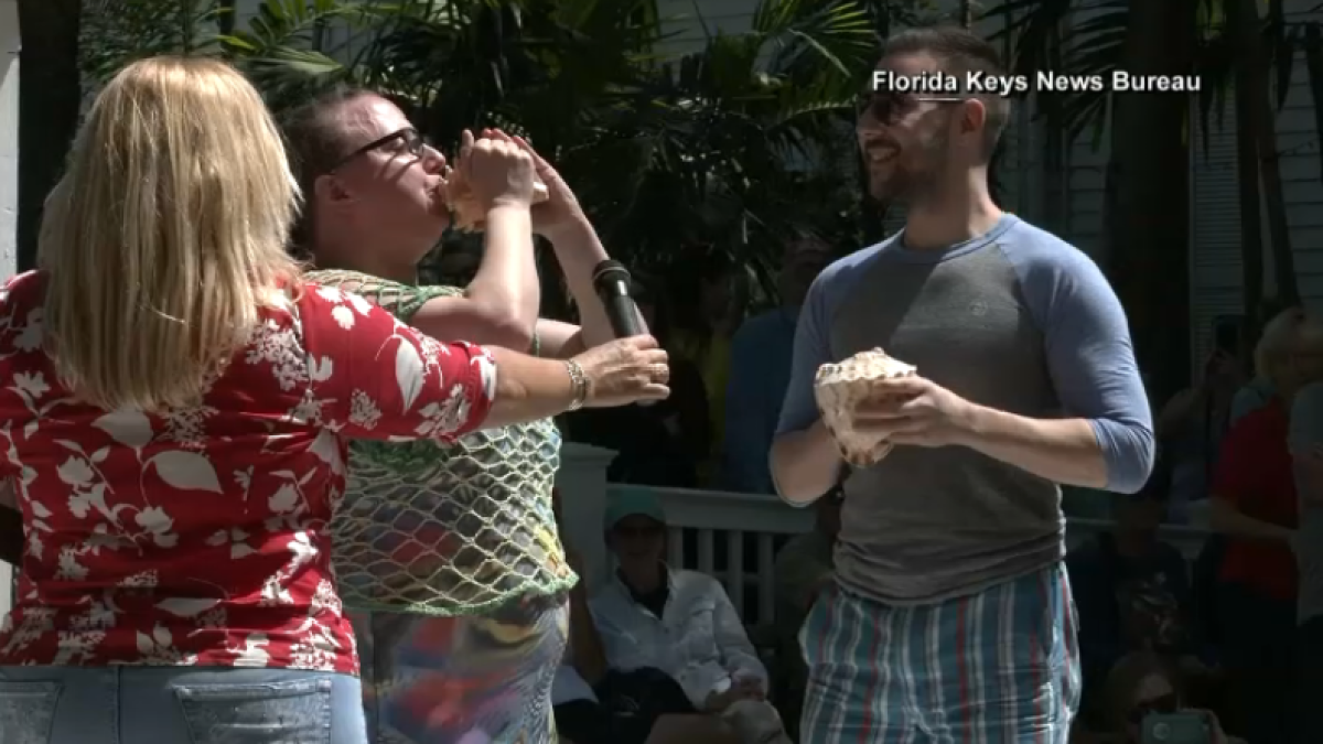 Canadian ‘Pucker Pro’ Wins Key West’s Conch Shell Blowing Contest – NBC ...
