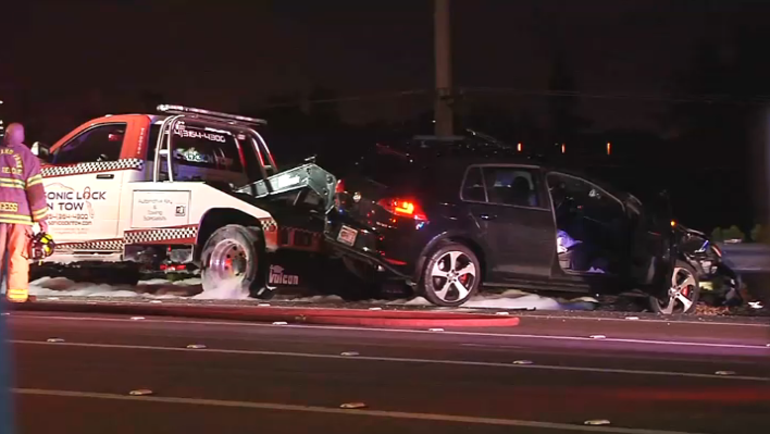 Man Killed Driver Arrested After Attempted Hit And Run Crash On I 95