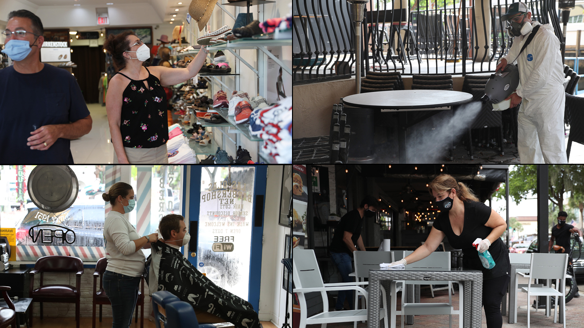 ‘The New Normal’: Broward, Miami-Dade Enter Phase One of Reopening ...