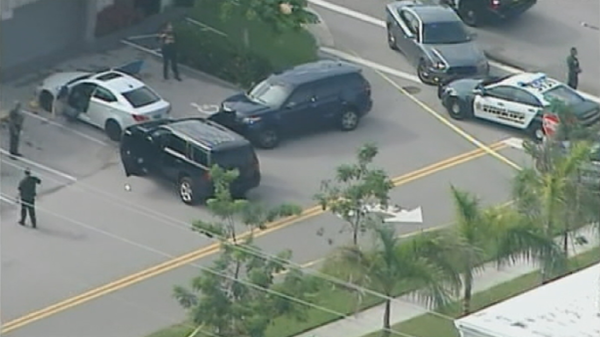 Suspected Bank Robber Killed In Deputy Involved Shooting In Pompano
