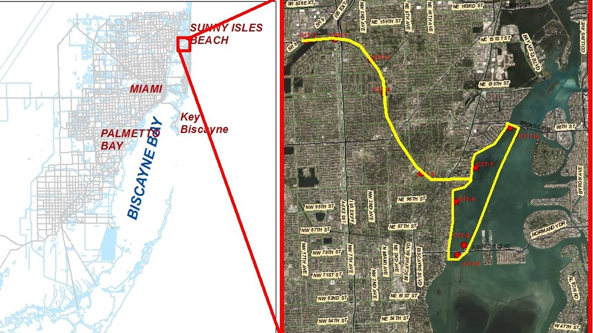 Advisory Issued After Sewer Spill in Biscayne Canal, Intracoastal Area ...