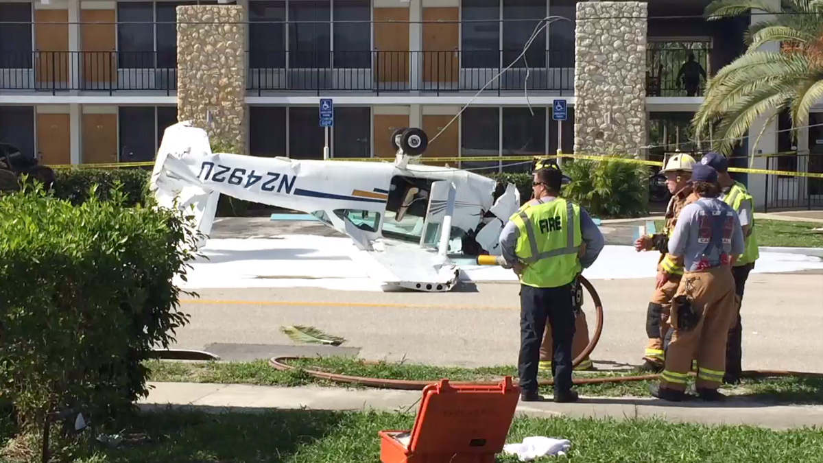 Pilot Survives After Small Plane Crashes Near Downtown Cape Coral – NBC ...