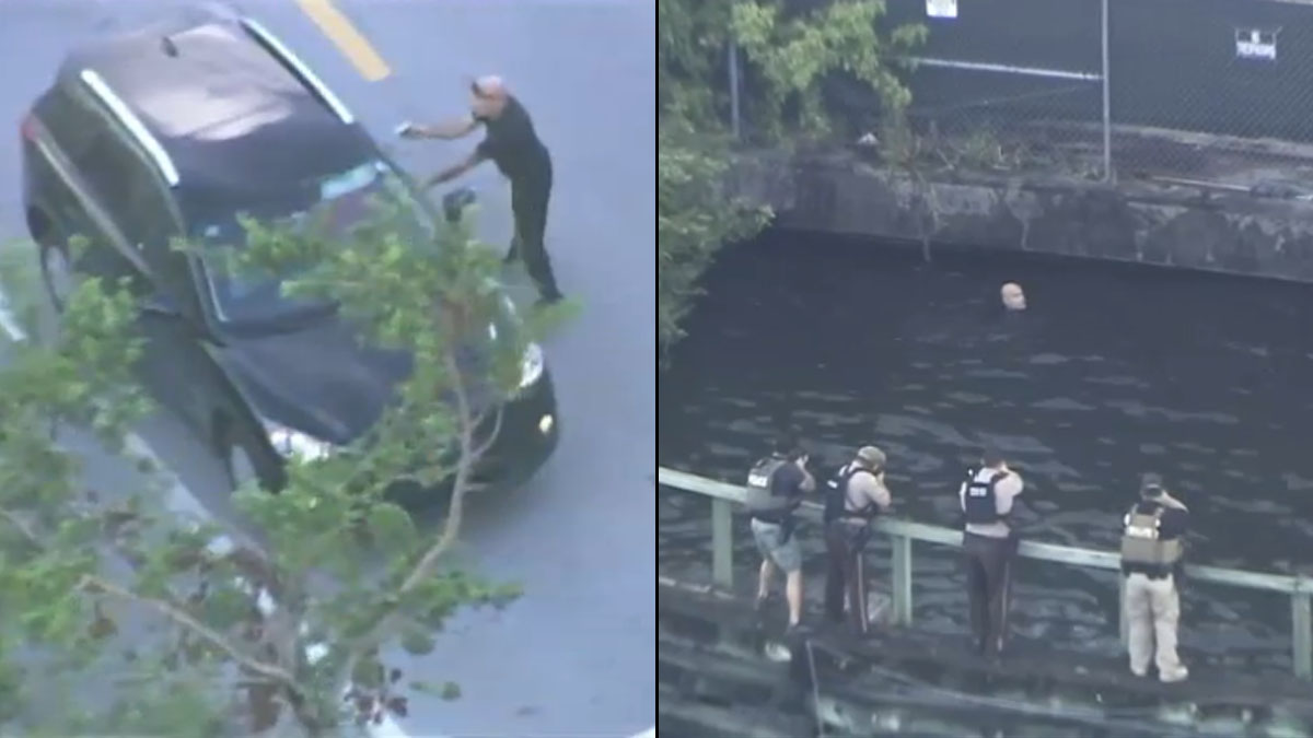 Armed Carjacking Suspect Who Jumped in River is Dead After Pursuit ...