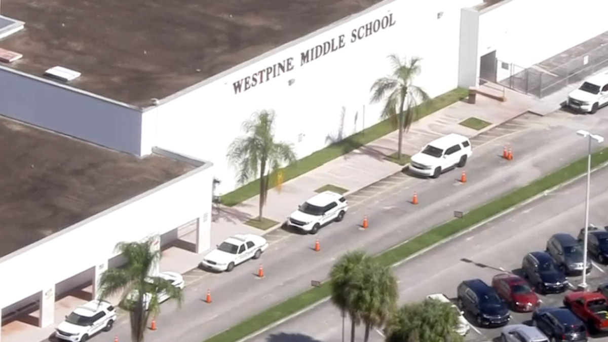 Student in Custody After Lockdown at Westpine Middle School in Sunrise ...