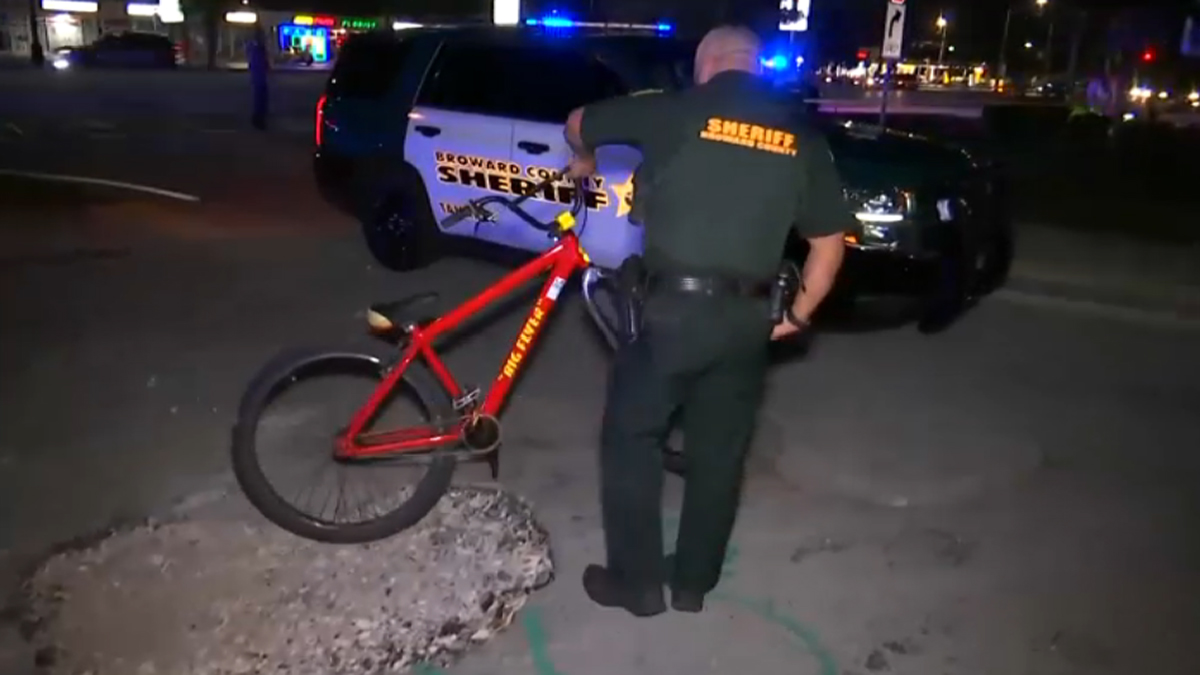 Teen Bicyclist Dies Trying To Hitch Ride From Truck In Tamarac Bso