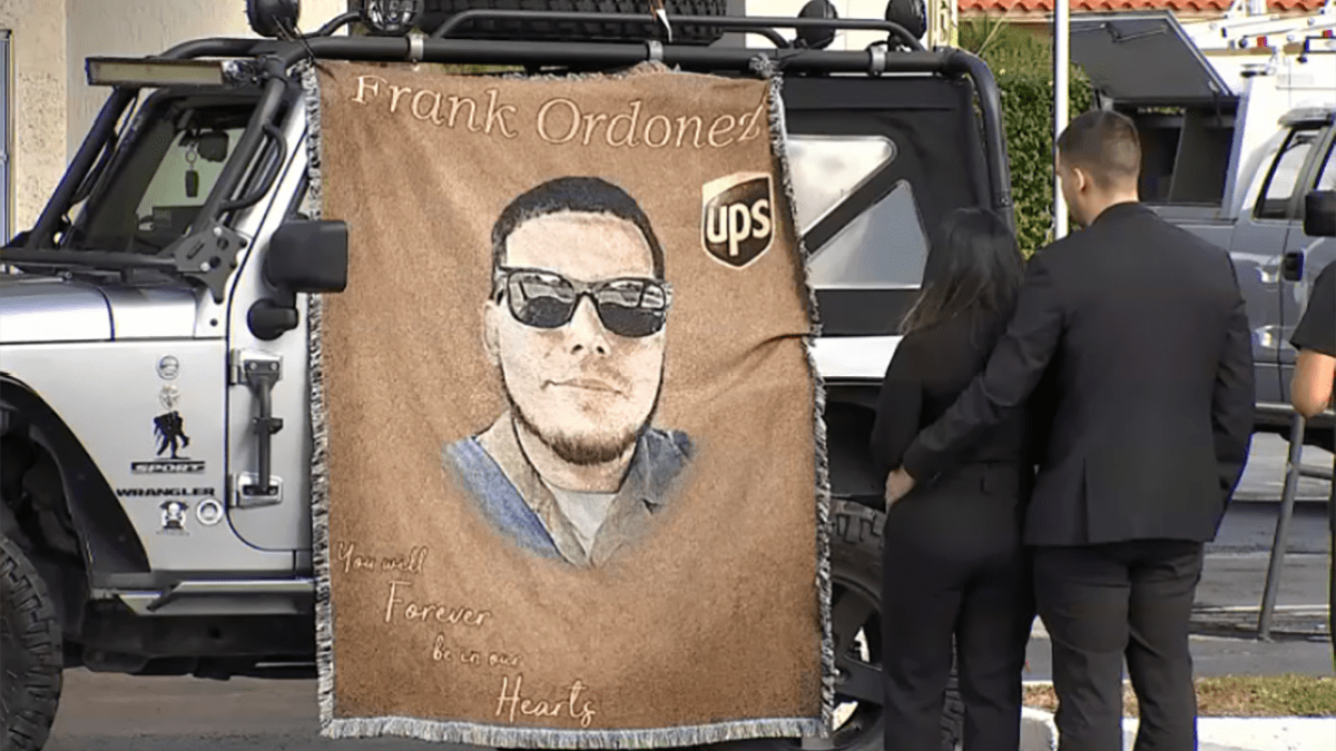 Funeral Held for UPS Driver Killed in Cross-County Robbery Chase – NBC ...