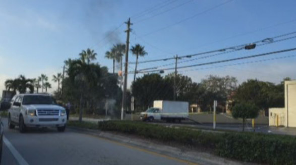 Power Pole Fire Causes Outage For Thousands in South Miami – NBC 6 ...