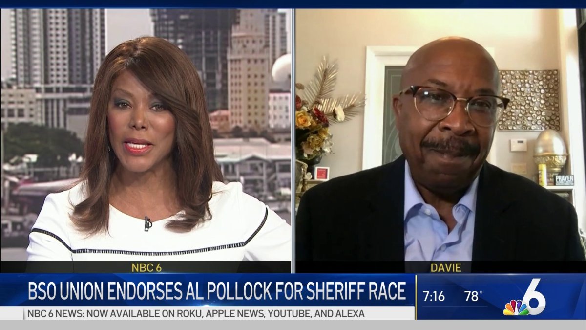 One-on-One With BSO Sheriff Candidate Al Pollock – NBC 6 South Florida