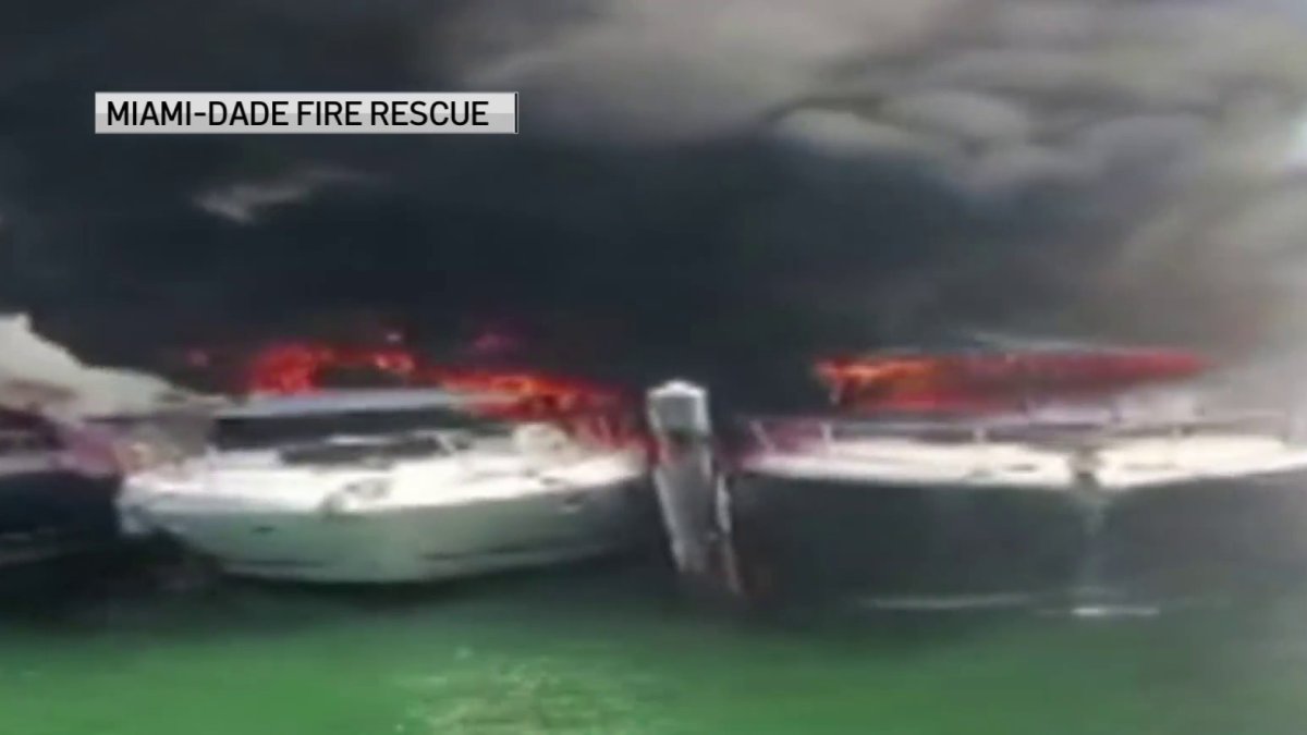 Several Boats Damaged by Fire – NBC 6 South Florida