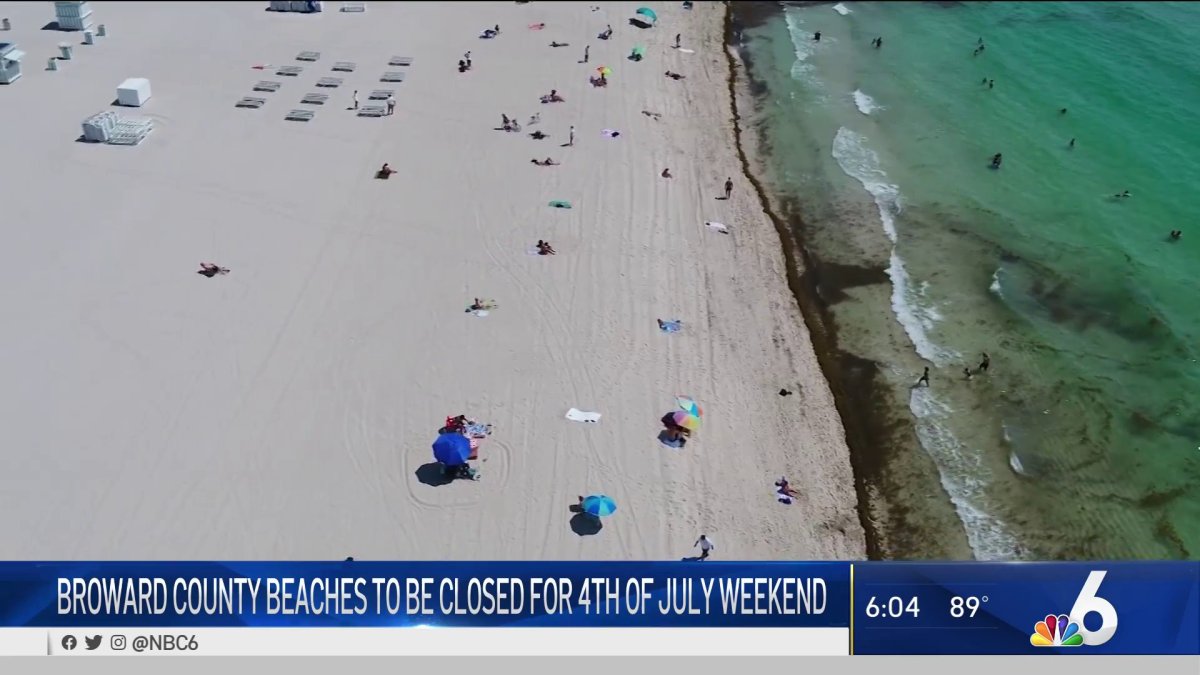 Broward County Beaches to Close July 4th Weekend Over Concerns of ...