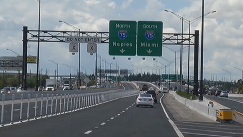 I-595 Reversible Lanes Open – NBC 6 South Florida