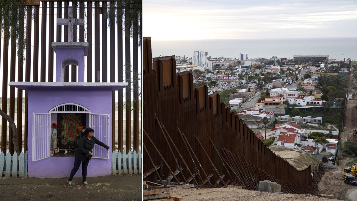 US Barrier’s Tricky Course Past Homes, Tiny Shrine in Tijuana ...