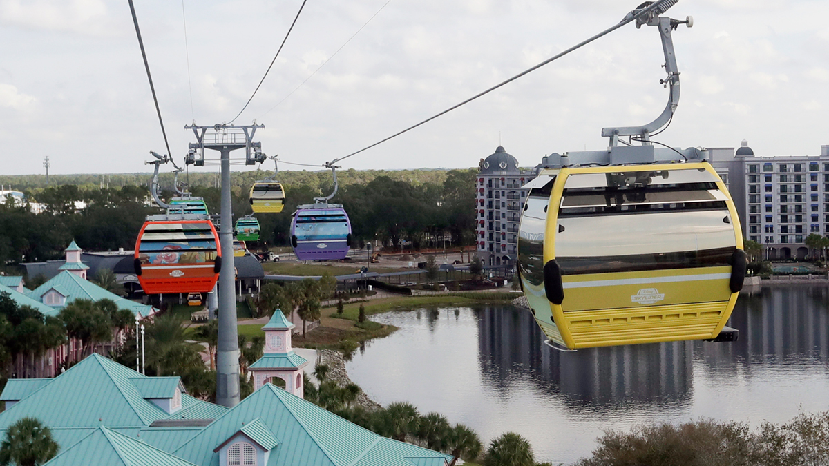 Air Gondolas Join Disney World’s Transit System – NBC 6 South Florida