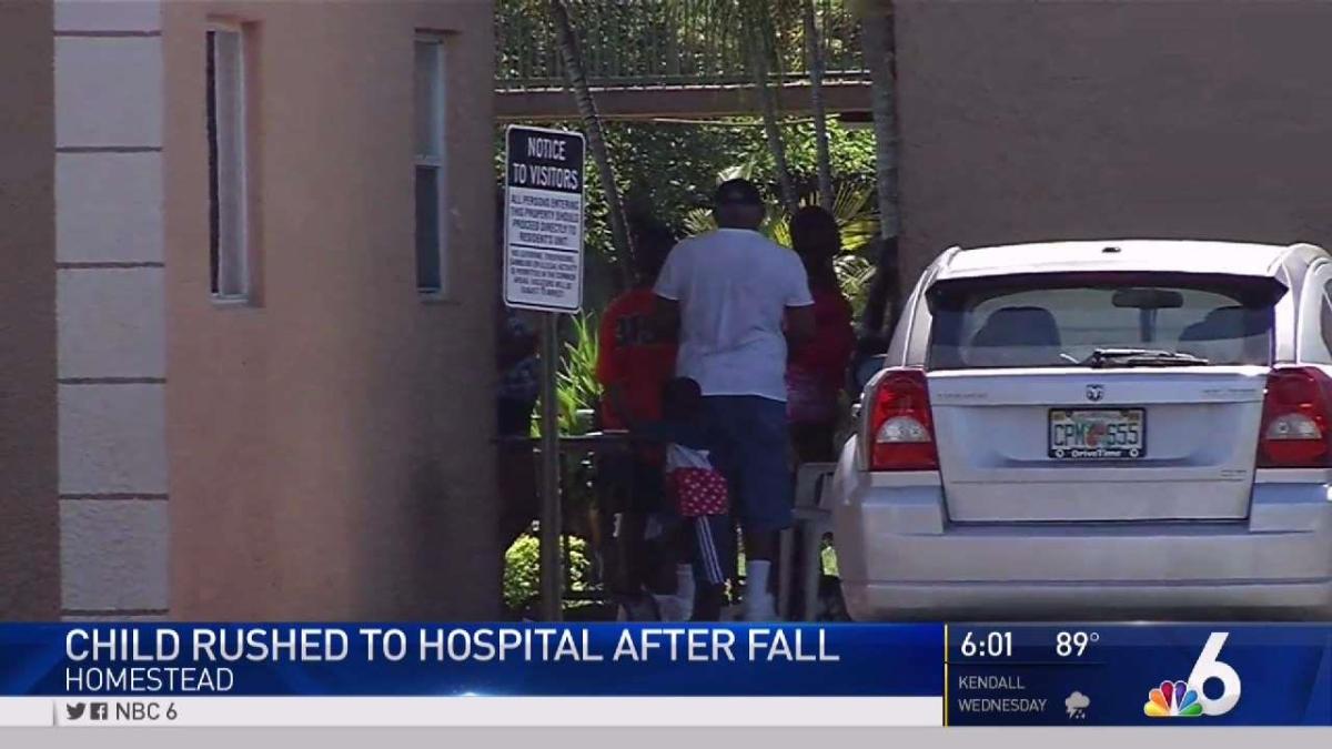 Child Rushed to Hospital After Fall – NBC 6 South Florida