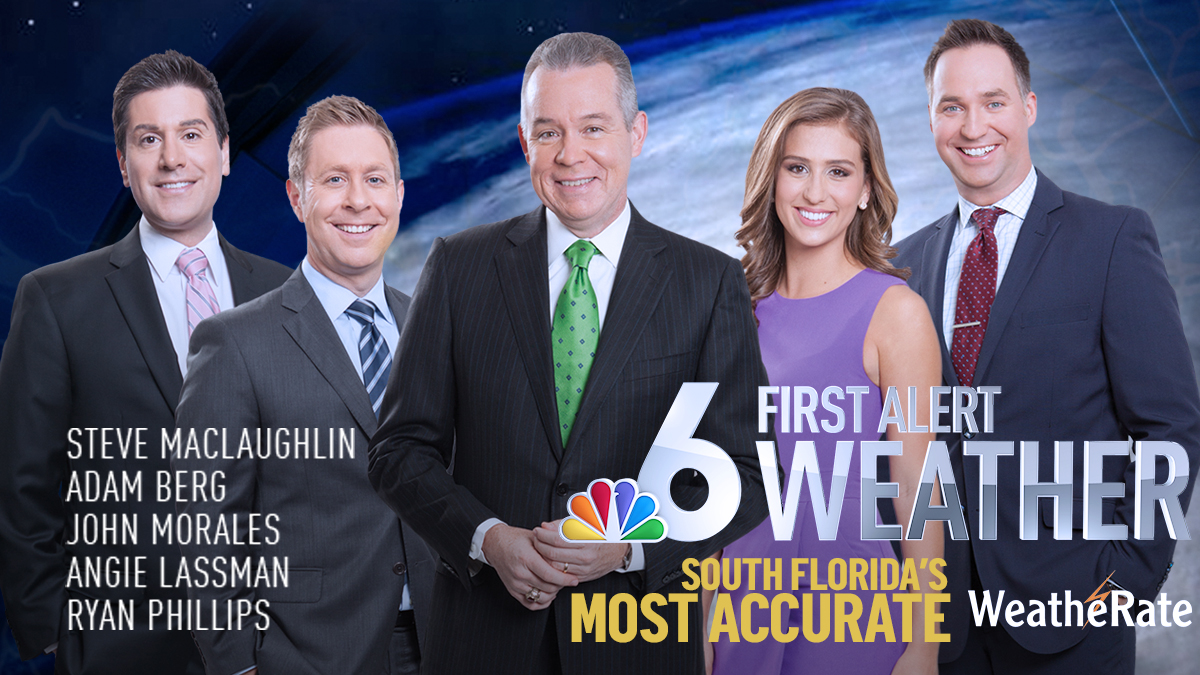 NBC 6 First Alert Weather Team Certified Most Accurate 8 Years in a Row ...