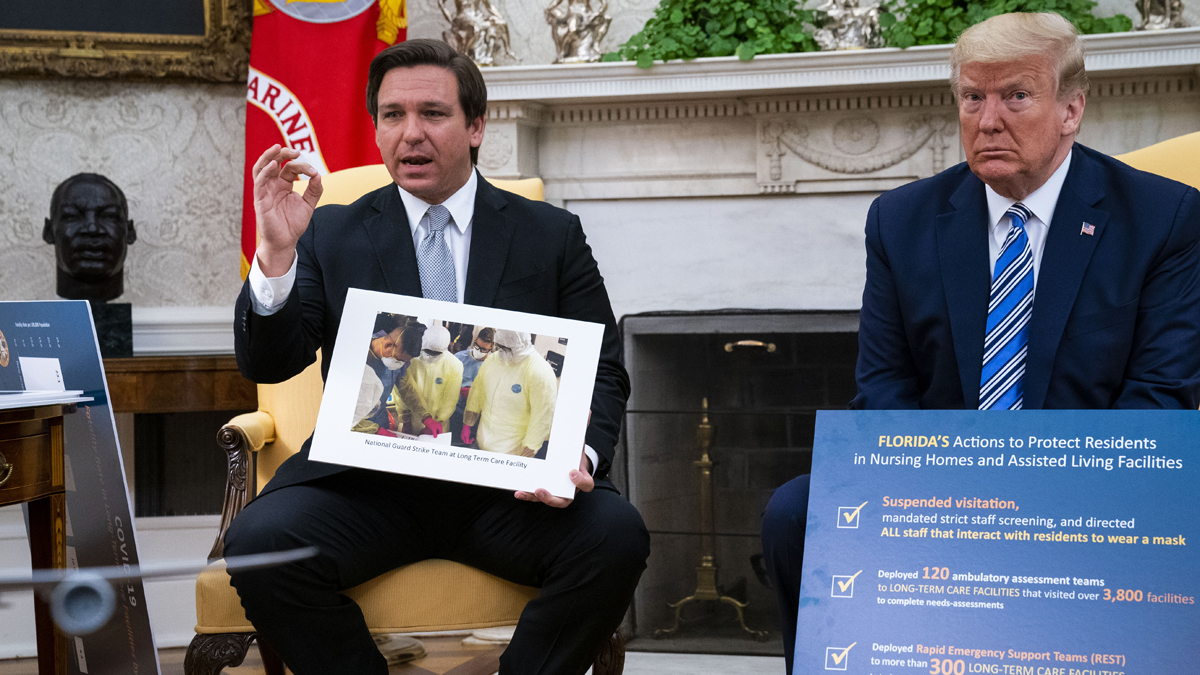 Florida Governor Prepares for Phase 1 of Reopening State, Announcing ...