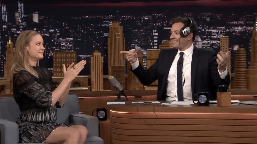 Jimmy Fallon, Actress Brie Larson Play ‘The Whisper Challenge’ – NBC 6 ...