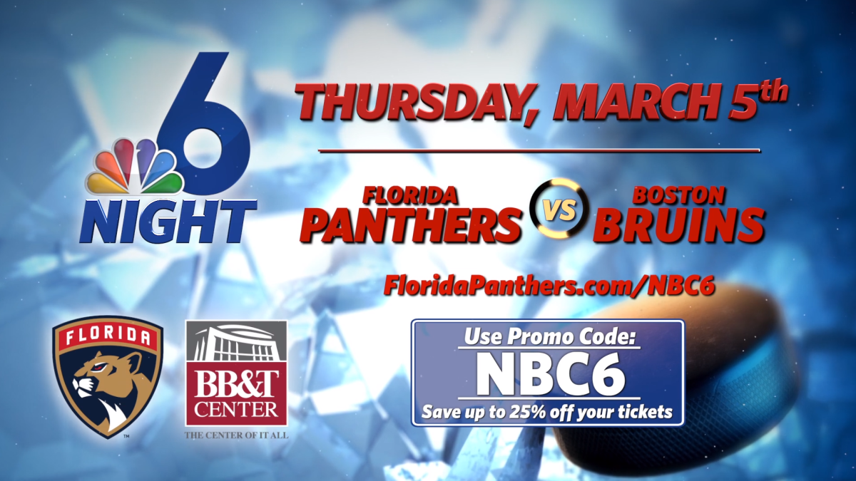 NBC 6 Night with Florida Panthers at BB&T – NBC 6 South Florida