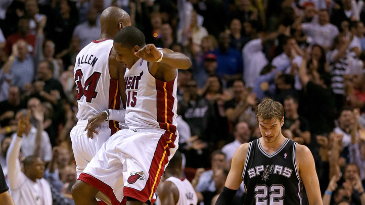Ray Allen, Miami Heat Top Shorthanded Spurs 105-100 – NBC 6 South Florida