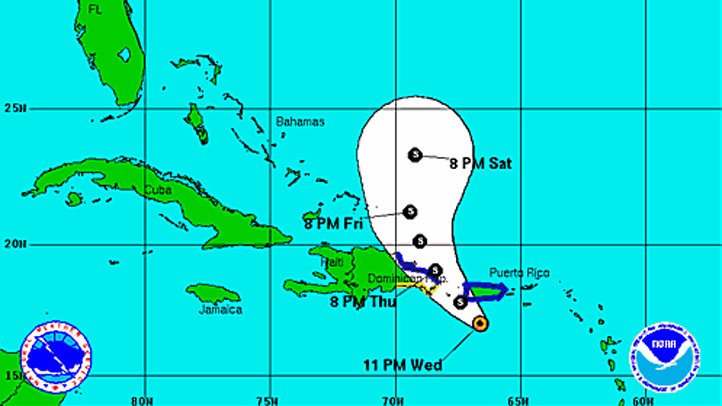 Tropical Depression Becomes Tropical Storm Gabrielle – NBC 6 South Florida