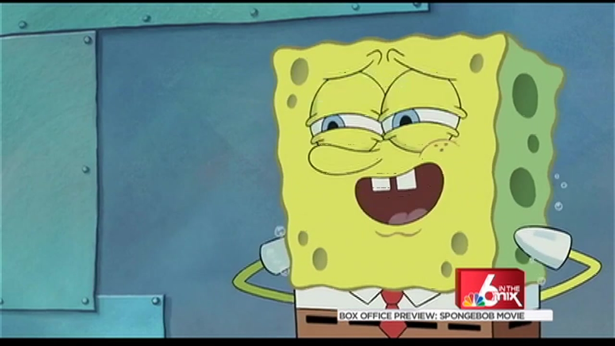 Spongebob in Studio – NBC 6 South Florida