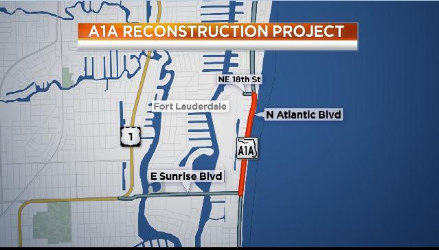 A1A Reconstruction Project Begins – NBC 6 South Florida