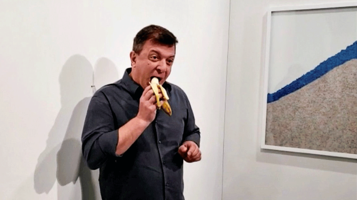 Artist Who Ate $120K Banana at Art Basel Has Appetite for Life – NBC 6 ...