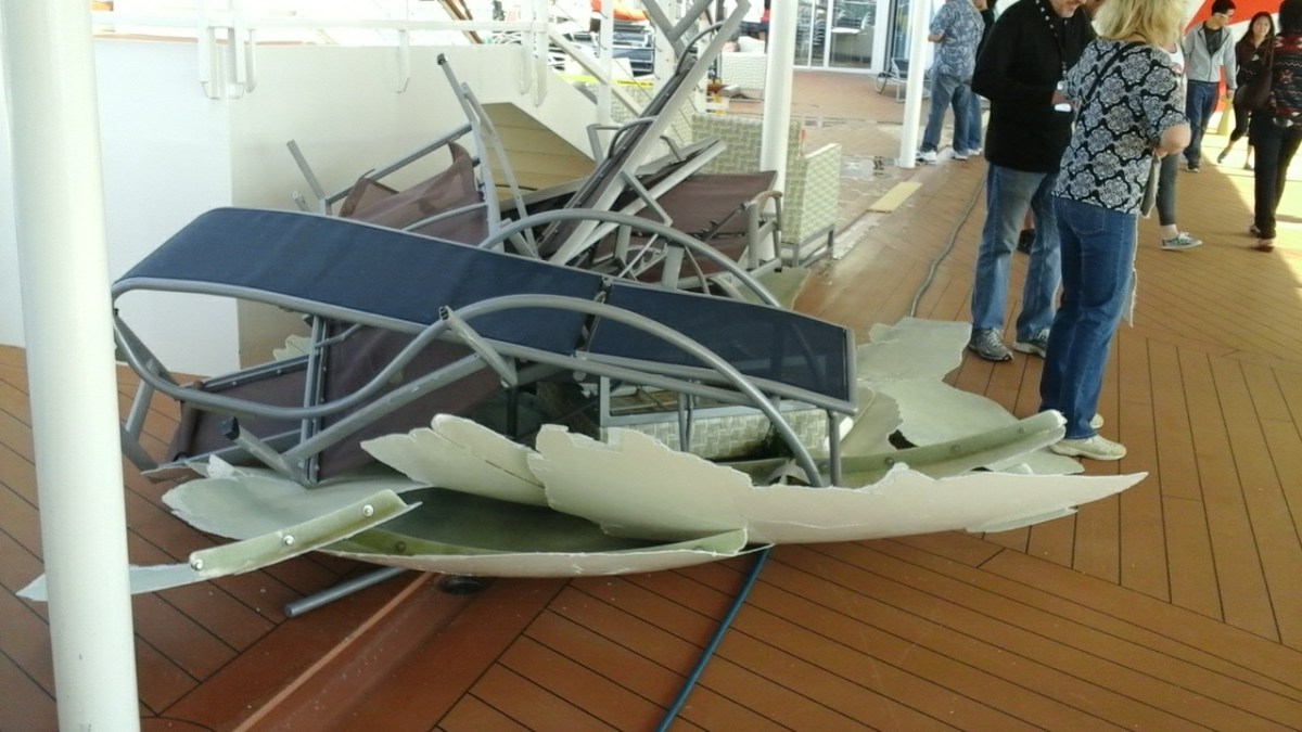 Lawsuit Filed Over Anthem of the Seas Cruise Ship Battered by Storm in ...