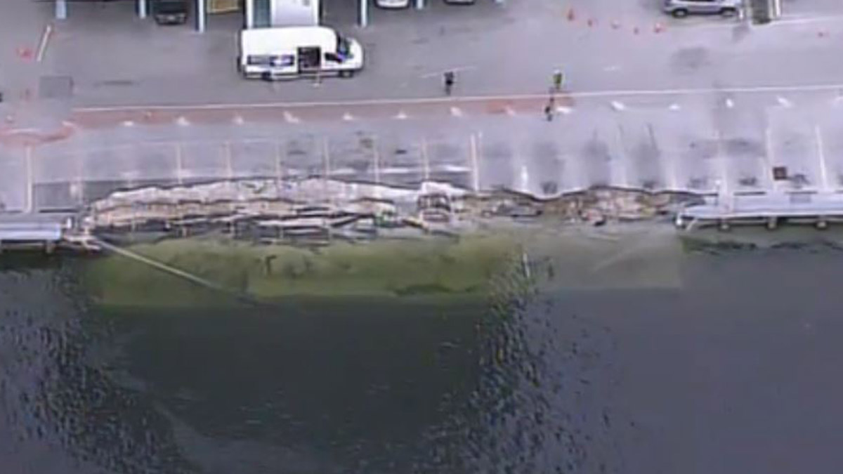 Sea Wall Collapses in Hallandale Beach – NBC 6 South Florida
