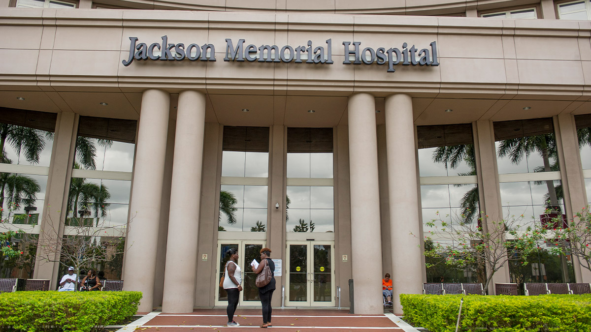 Jackson Memorial Hospital Building Set for Demolition Housing Patients ...