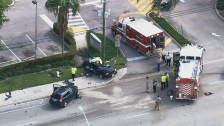 Two Car Crash In Tamarac Kills One Officials Nbc 6 South Florida