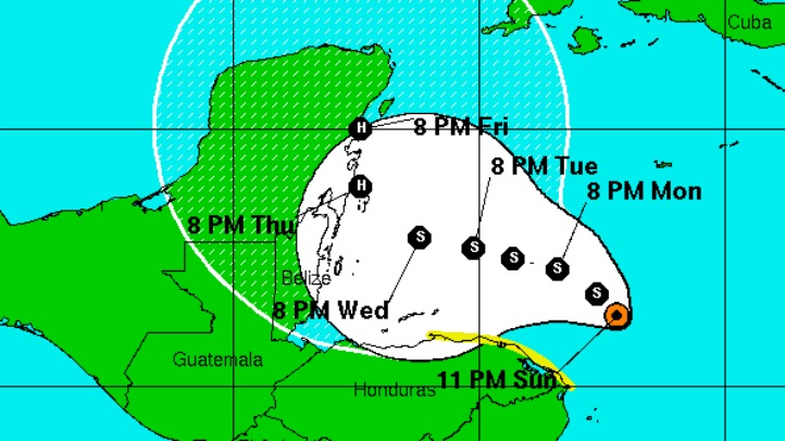 Tropical Storm Rina Forms in the Caribbean – NBC 6 South Florida