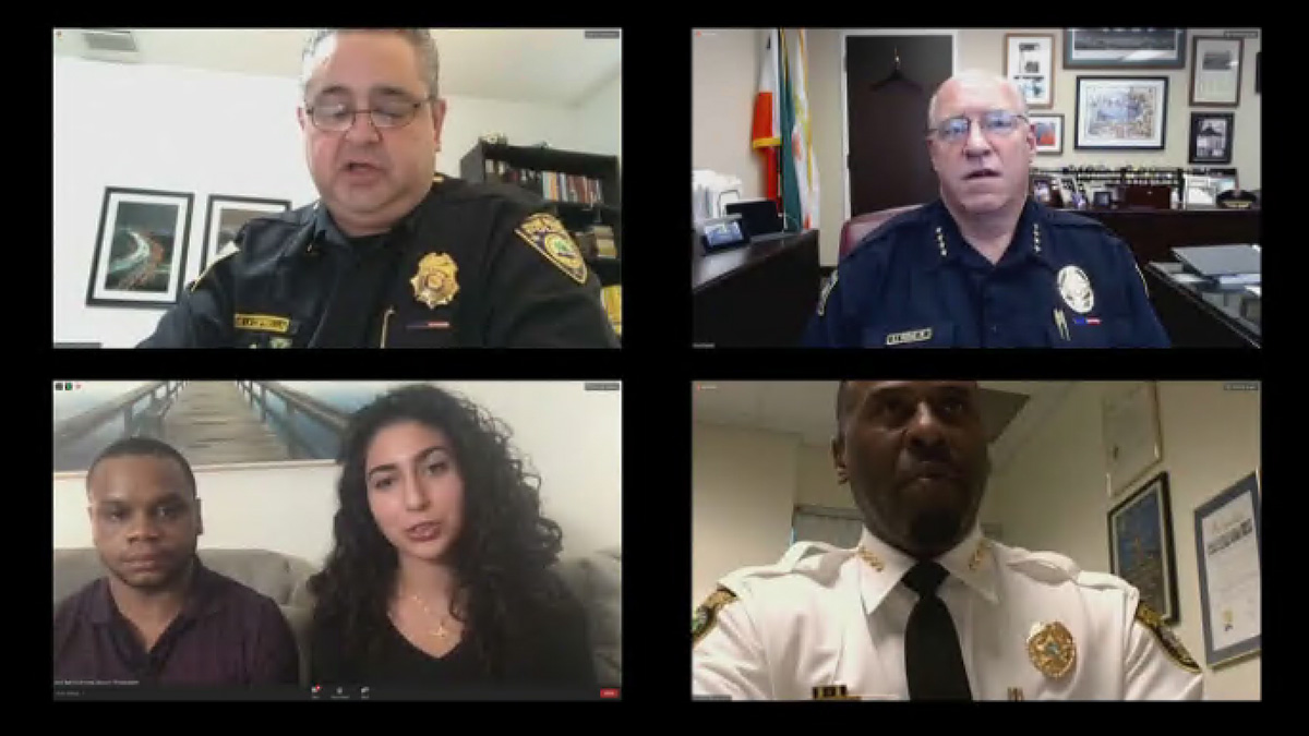 Protest Group, Police Chiefs Hold Virtual Meeting to Address Racial ...