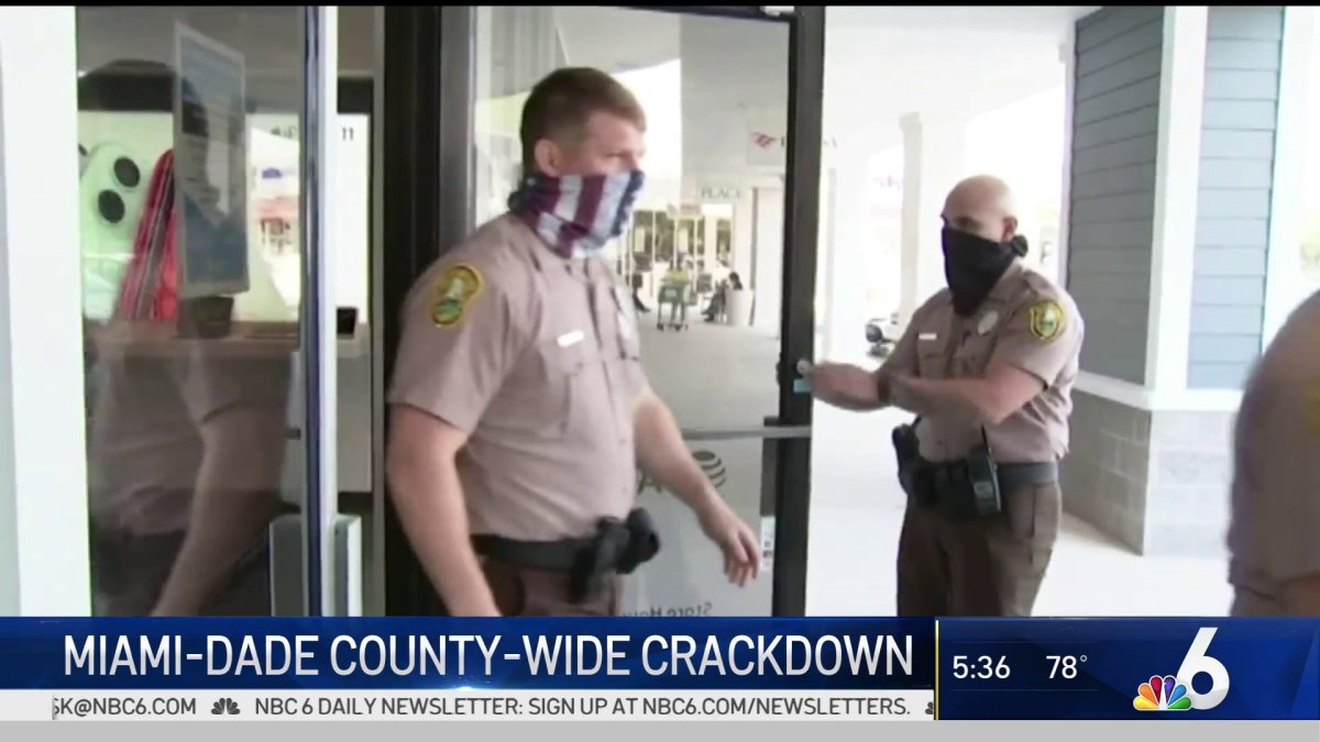 Mask Mandate in Miami-Dade County as Lockdown Could be Looming – NBC 6 ...