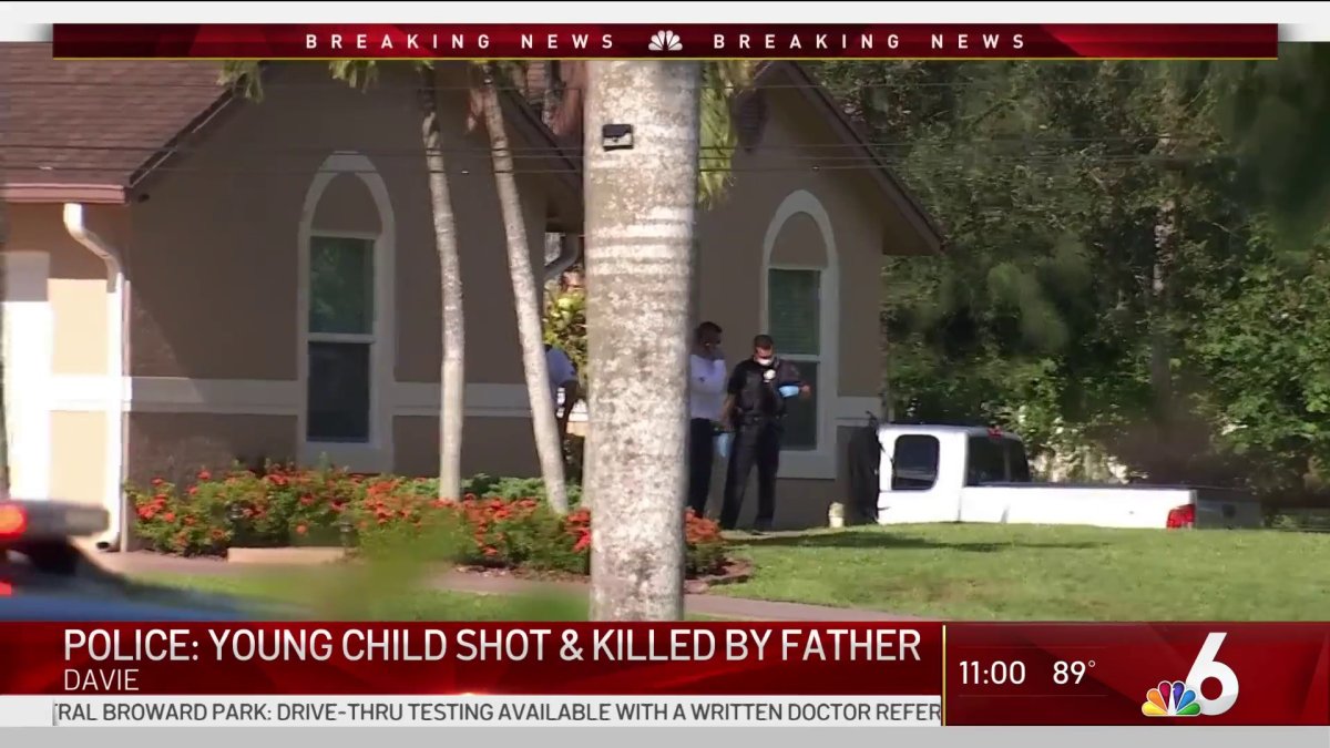 Child, Father Killed During Murder-Suicide in Davie – NBC 6 South Florida