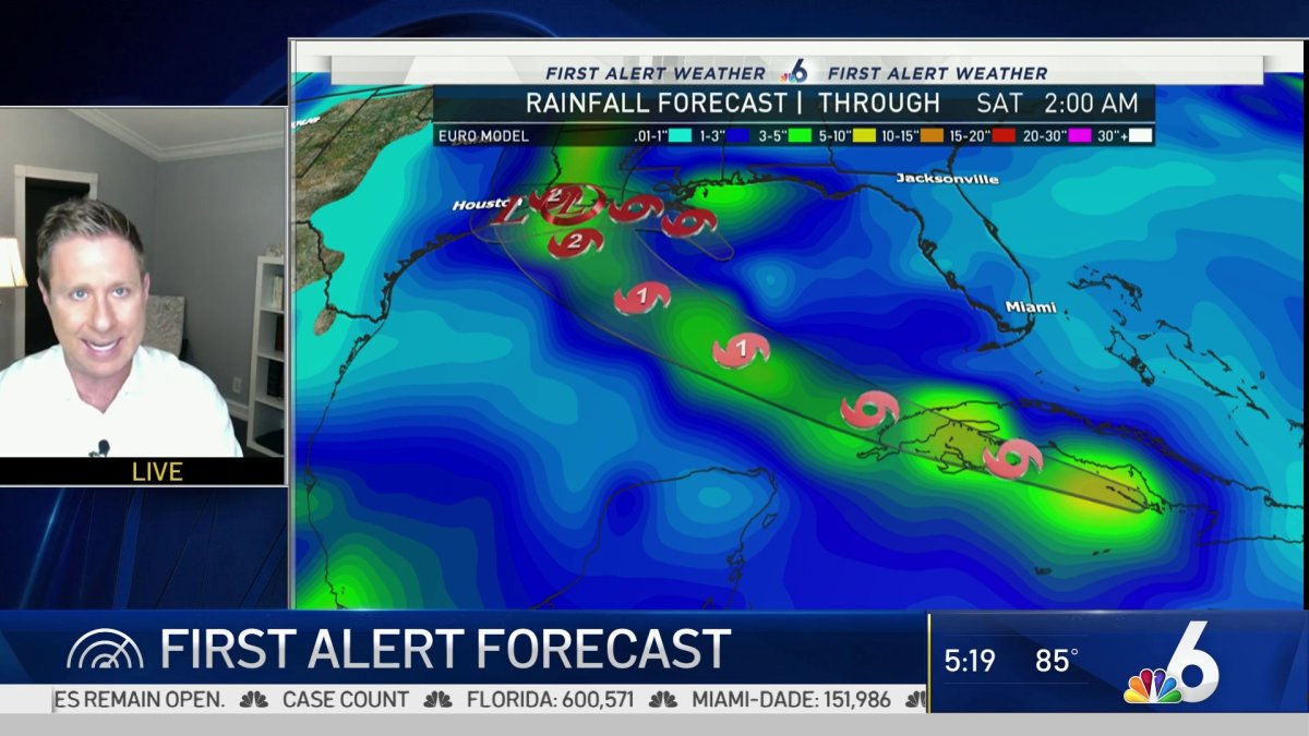 Tropical Storm Laura Update 515 Am August 24th Nbc 6 South Florida