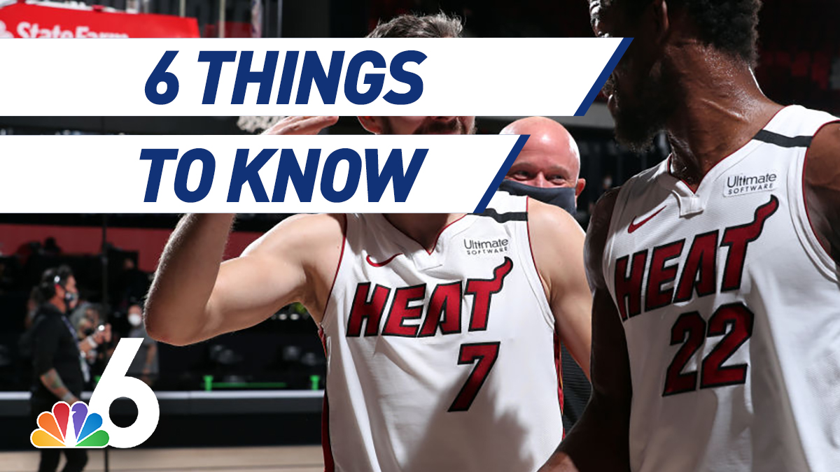 6 Things to Know – Heat Move Closer to NBA Finals Return, Local ...