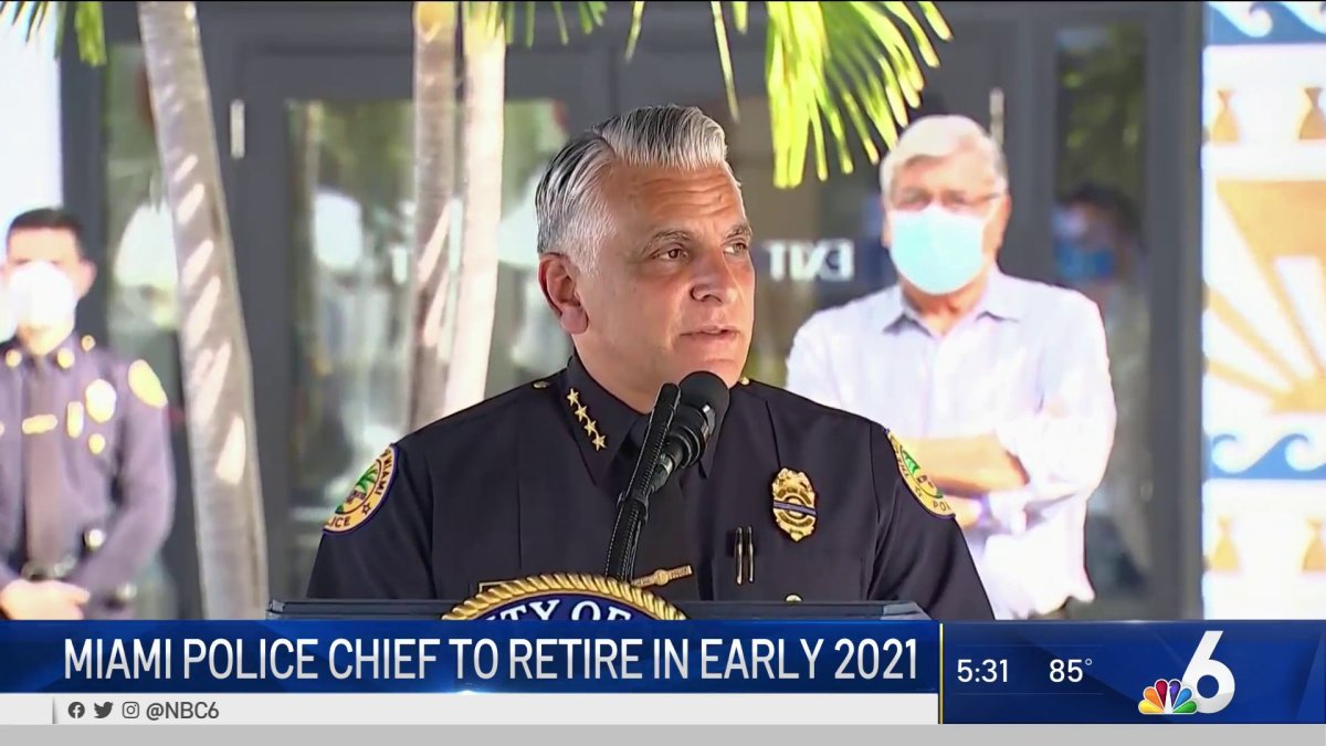 Miami Police Chief Jorge Colina Announces Retirement – NBC 6 South Florida