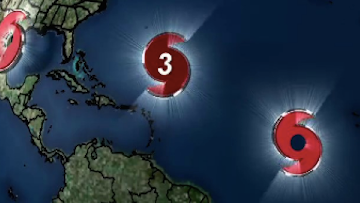 Beta Expected to Strengthen Into Hurricane; Teddy Forecasted to Hit ...