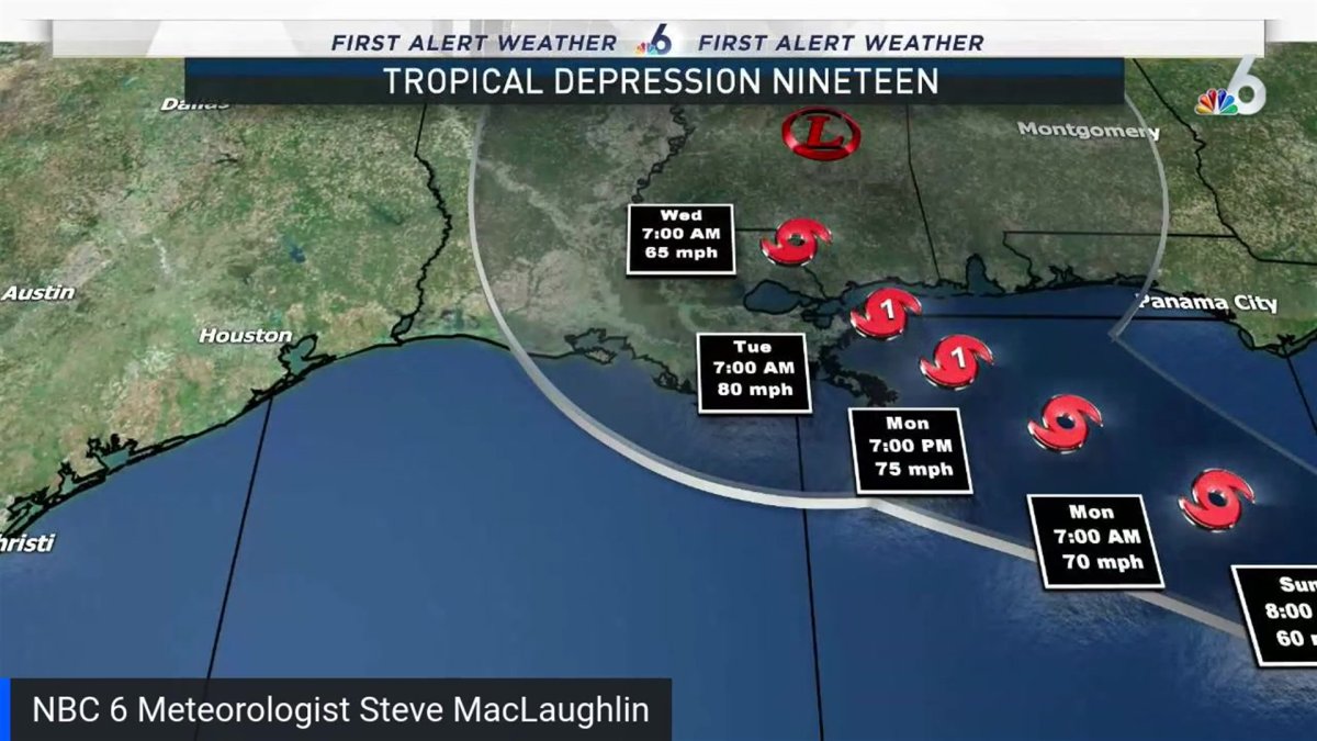 Tropical Depression 19 Makes Its Way Across South Florida, Bringing ...