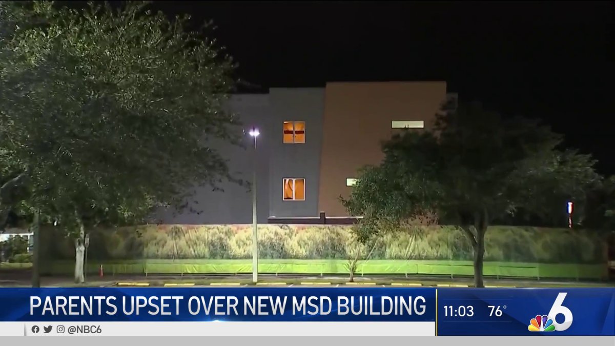 Parents Upset Over New MSD Building – NBC 6 South Florida