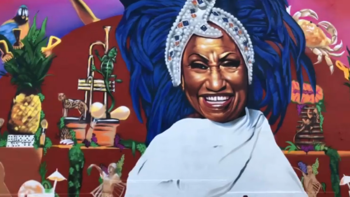 Giant Celia Cruz Mural Painted in Wynwood to Celebrate Hispanic ...