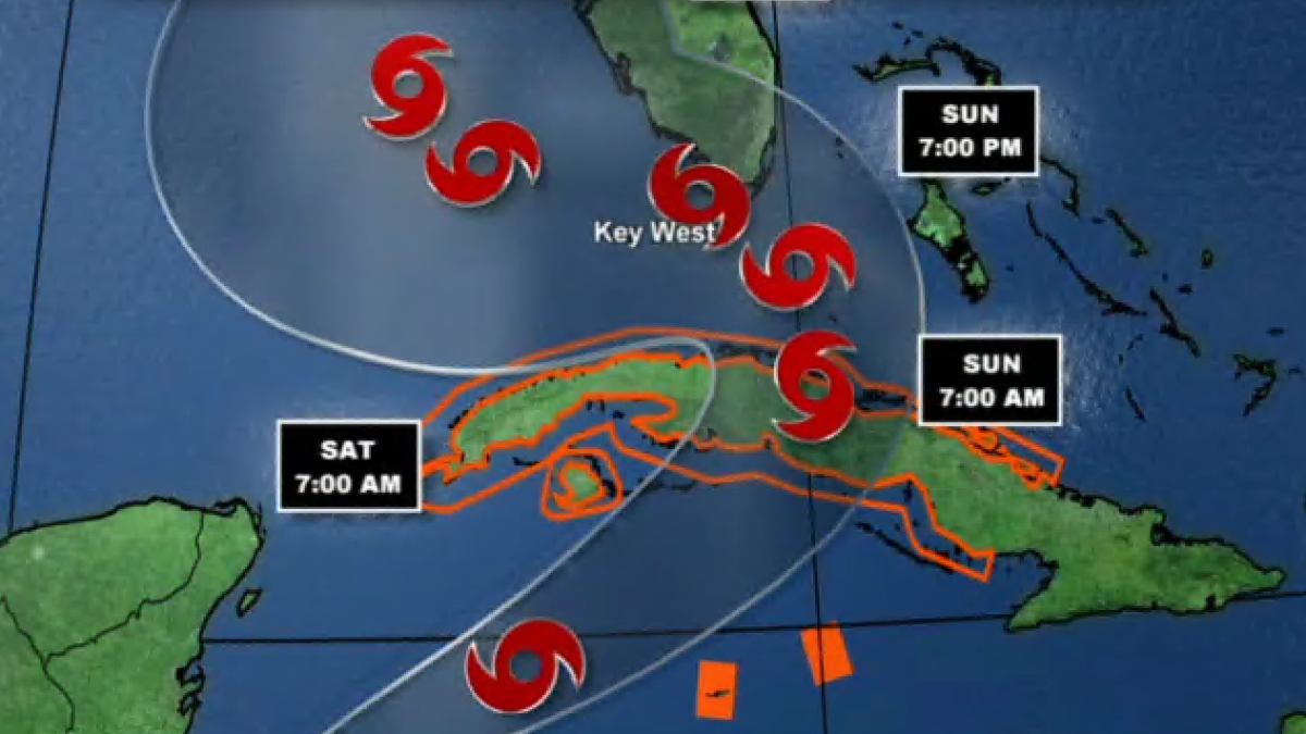 Eta Back to Sea, South Florida in Cone, as Central America Tallies ...