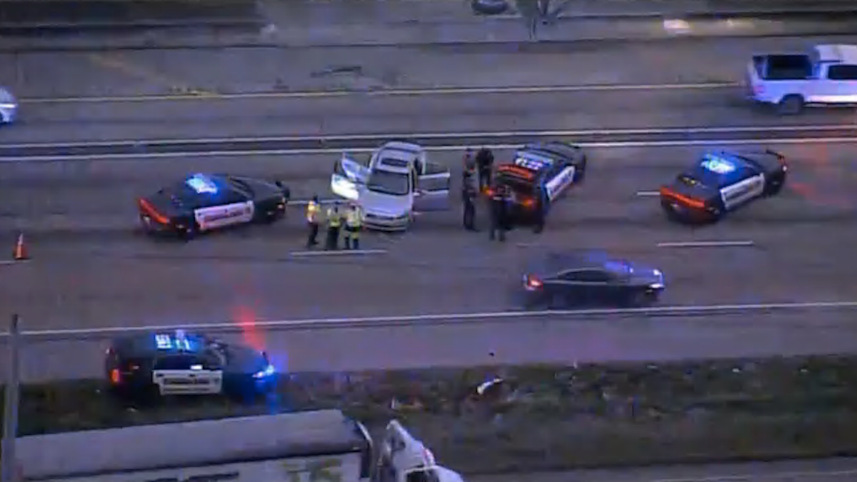 Cross County Chase Leads To Crash Arrest In Miami Dade Deputies Nbc
